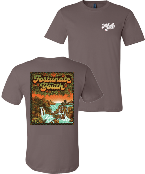 Waterfall Tee (Zinc Gray) – Fortunate Youth